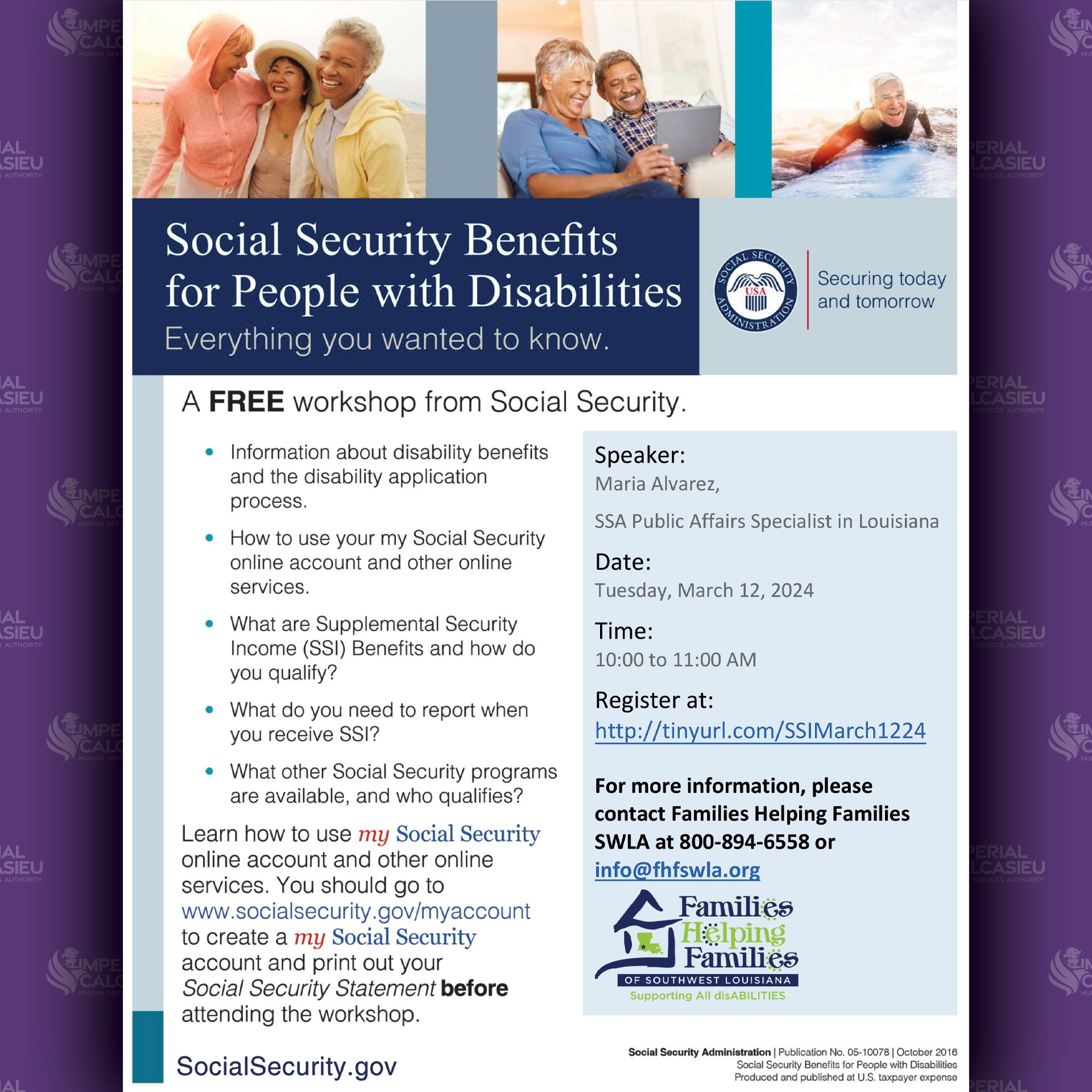Social Security Benefits for People with Disabilities | Imperial ...