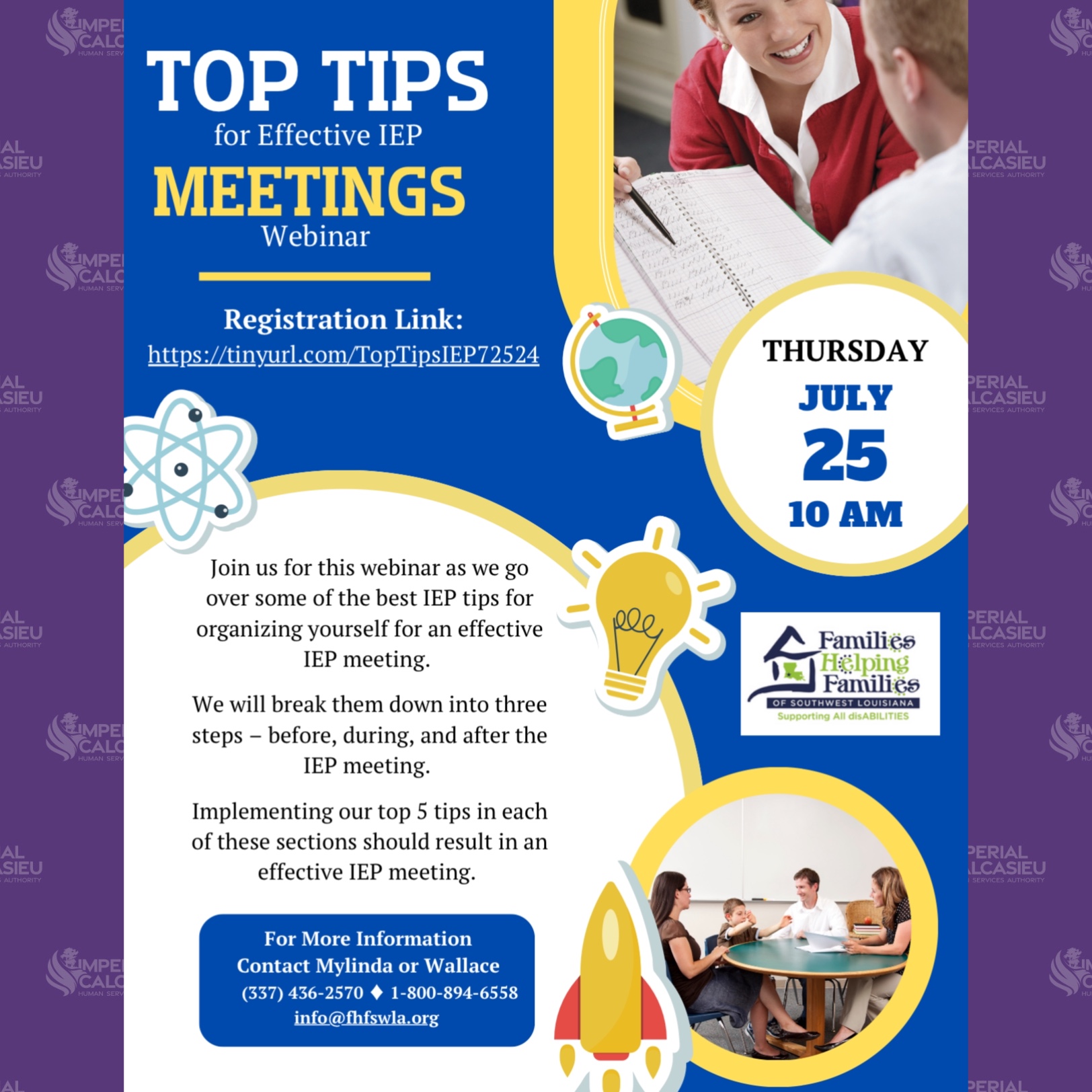 TOP TIPS for Effective IEP MEETINGS Webinar Thursday, July 25, 2024 ... TOP TIPS for Effective IEP MEETINGS Webinar Thursday, July 25, 2024 ...