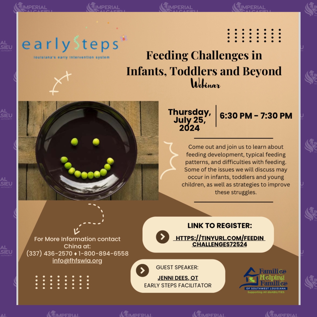Feeding Challenges in Infants, Toddlers and Beyond Webinar Thursday ...