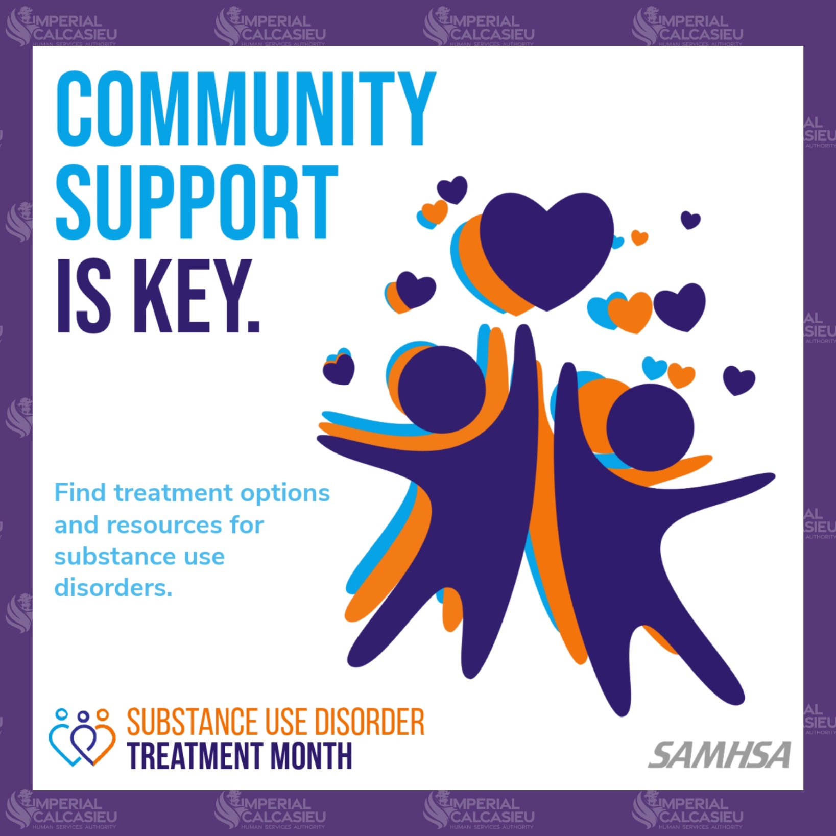 COMMUNITY SUPPORT IS KEY. Find treatment options and resources for ...