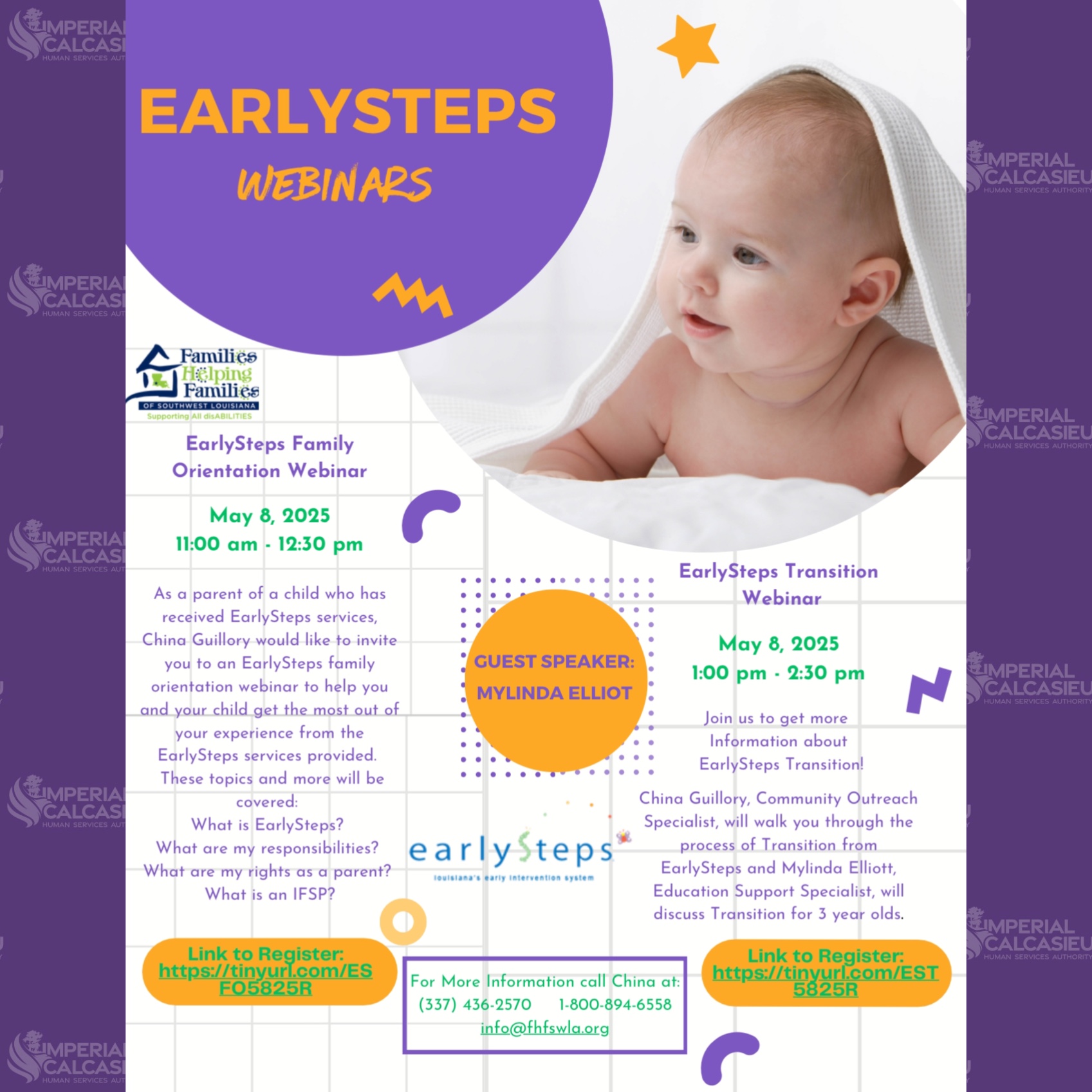EarlySteps Family Orientation Webinar and EarlySteps Transition Webinar ...